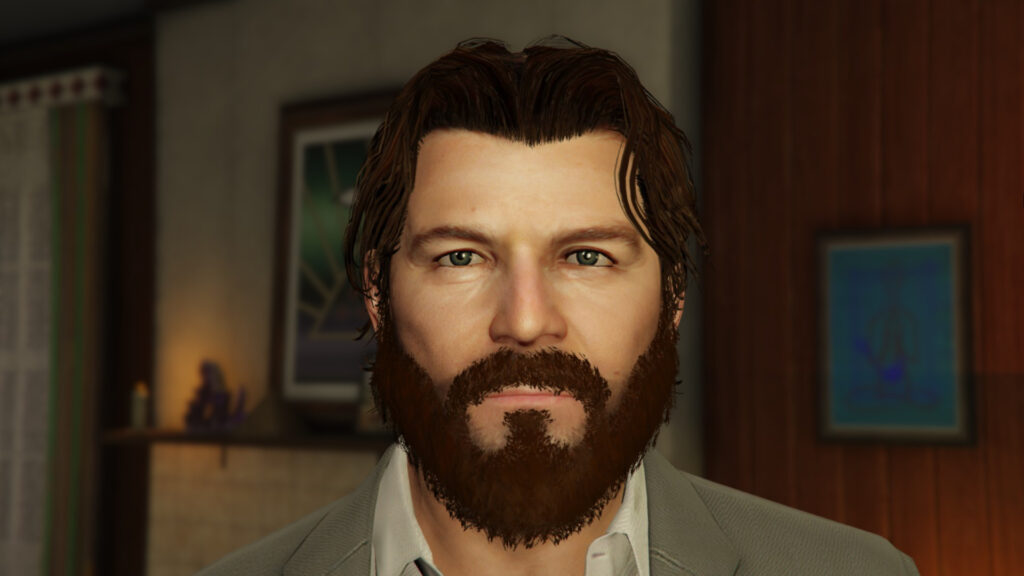 Download Better Michael De Santa (Face, Beard & Hair) V1.4 - OpenIV