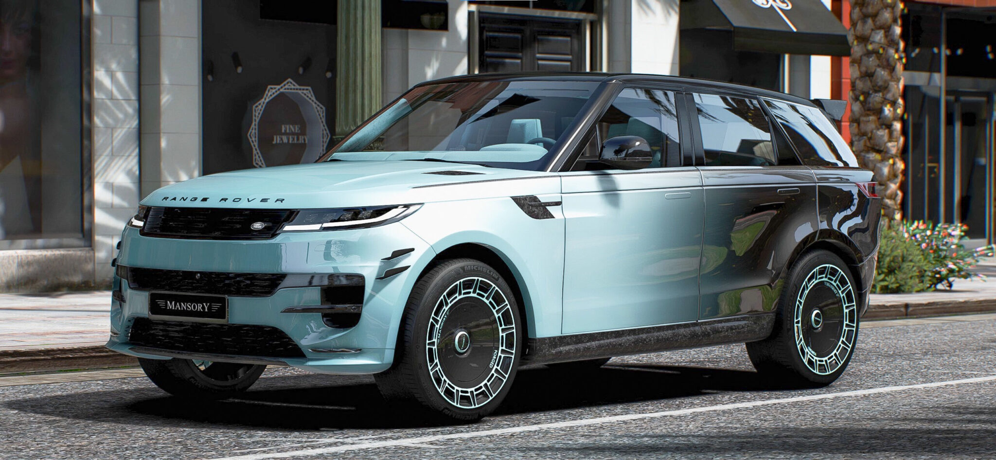 Download Range Rover Sport Mansory Tiffany - OpenIV