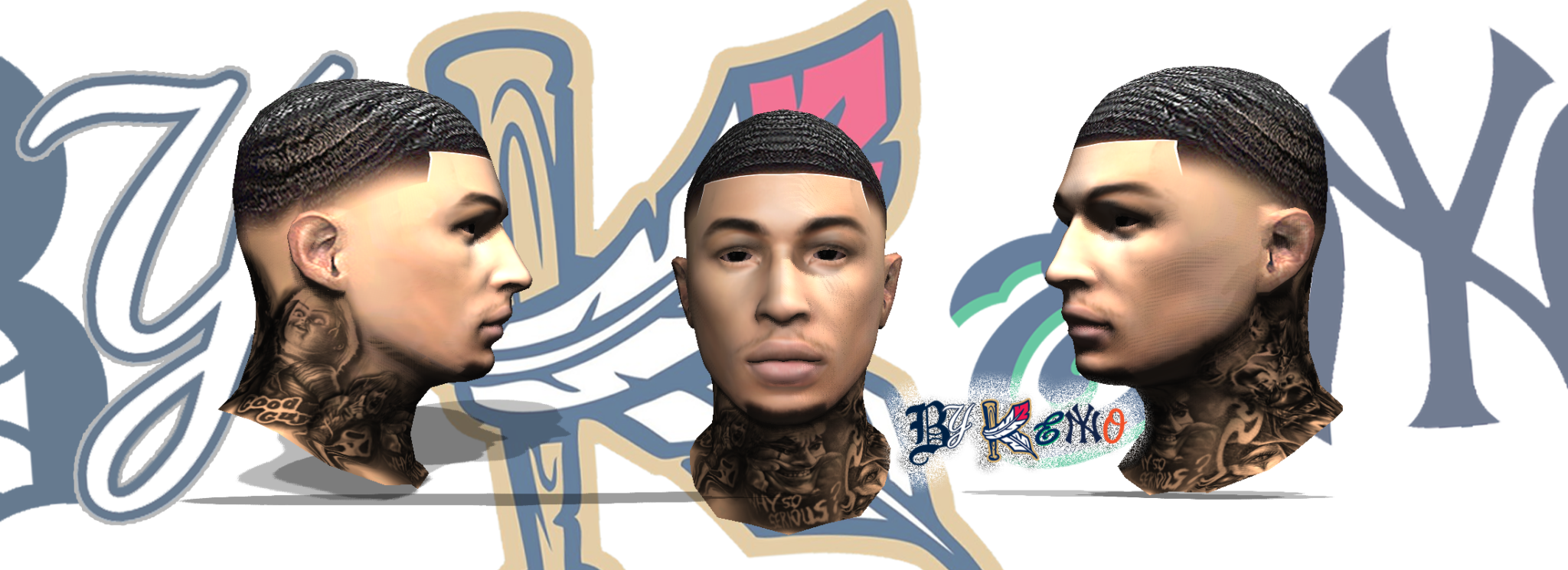 Download Chi Horror Face Skin V1.0 - OpenIV